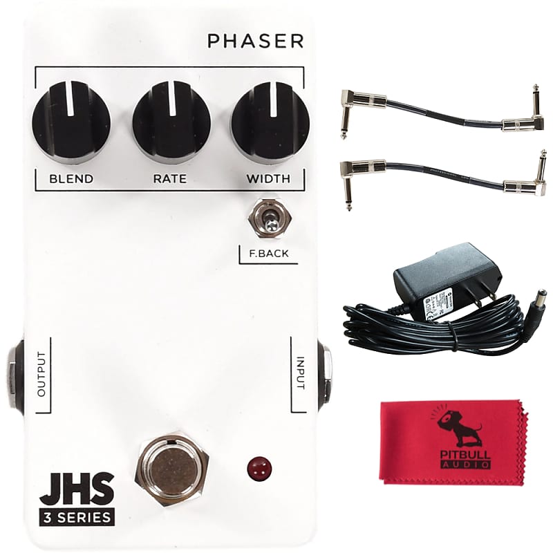 JHS 3SPH 3 Series Phaser Guitar Effects Pedal w/ Power | Reverb