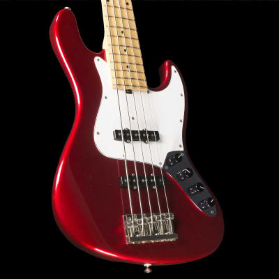 Sadowsky Metro Line 5 String Bass - Candy Apple Red | Reverb
