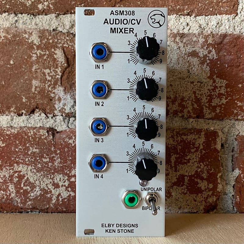 Elby Designs - ASM308 CV Mixer (3U Banana Format) [Ken Stone | Reverb