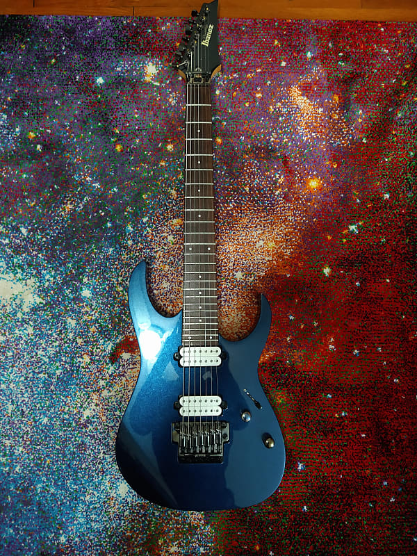 Ibanez Prestige RG1527 Cosmic Blue/Purple | Reverb