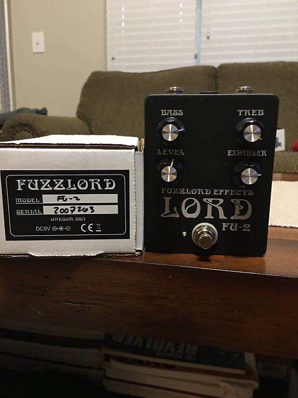 Fuzzlord FU-2 Black | Reverb