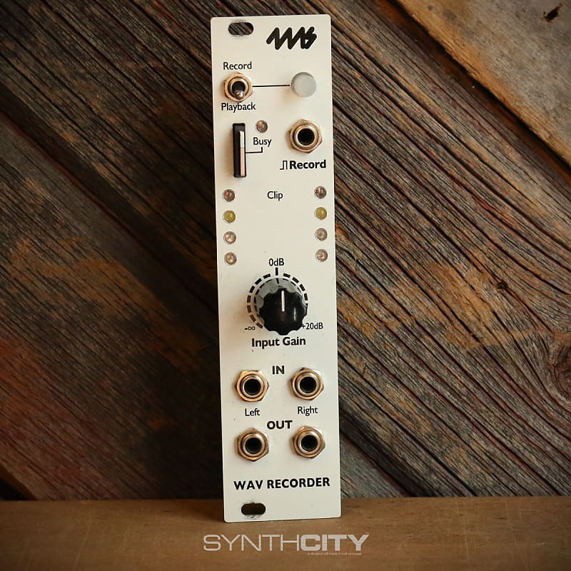 4MS WAV Recorder Eurorack Module | Reverb