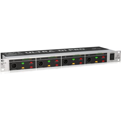 Behringer DI4000 V2 4-Channel Rackmount Active DI-Box | Reverb Canada