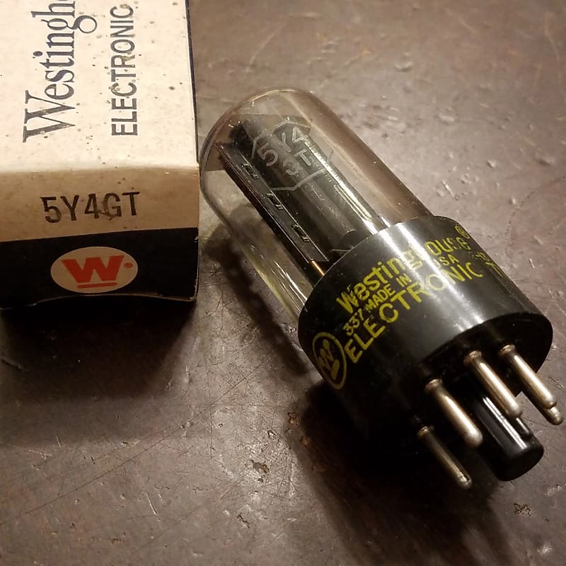 Westinghouse ONE (1) 5Y4GT tNOS TESTED Vacuum Tube balanced | Reverb