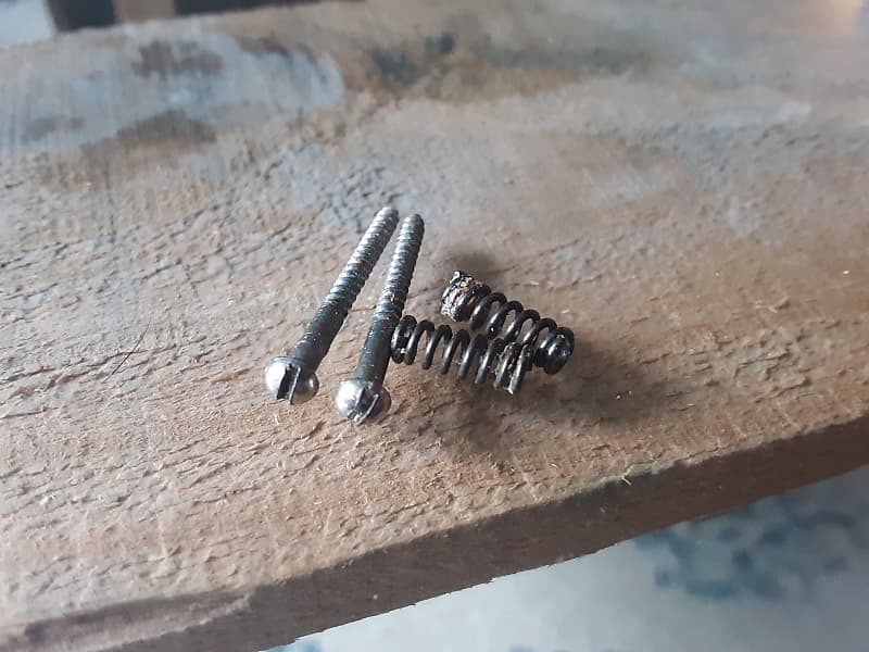 1952 Fender Esquire Telecaster set pickup screws springs 1953 | Reverb