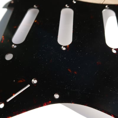Fender Stratocaster Pickguard '54 - '58 Tortoise / Nitrate | Reverb