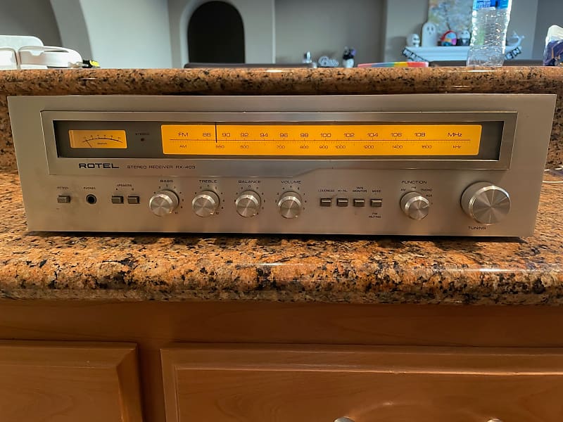Rotel RX-403 1977; Excellent Sound! | Reverb