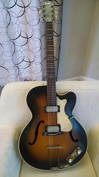 Hofner 4500 V2 1960's Sunburst | Reverb