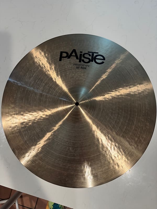 Paiste T20 22" Medium Prototype Ride Cymbal Video 2920g | Reverb