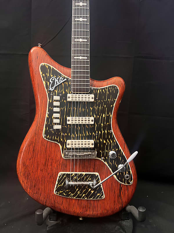 1960s Made in Italy Eko 500 3V Spaghetti color Rare | Reverb Australia