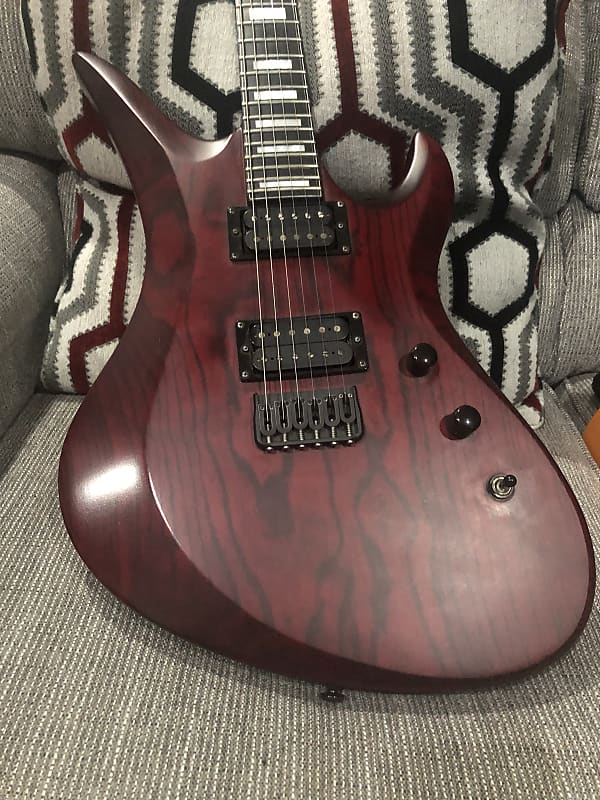 Schecter A6 Vampyre red satin avenger | Reverb