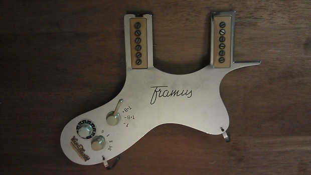 Framus Electronic 2 Pickup Pickguard early 60's Chrome | Reverb