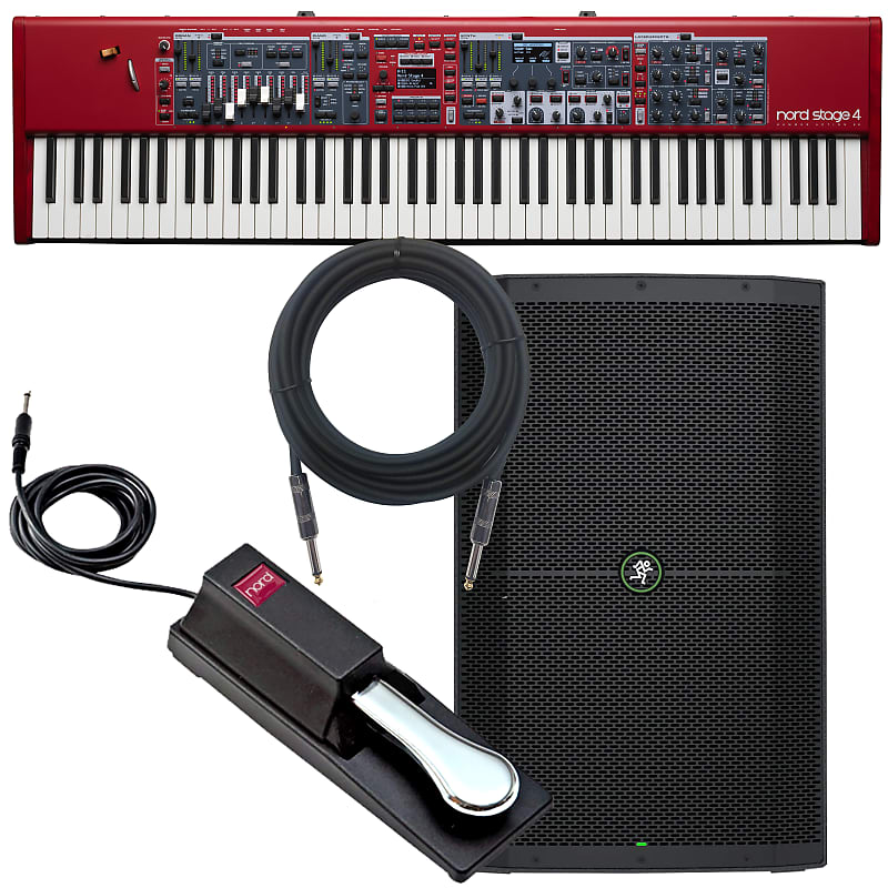 Nord Stage 4 88 Stage Keyboard MONITOR KIT | Reverb