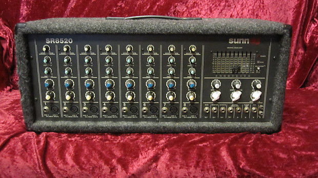 Sunn by Fender SR8520 8 Channel Cube Mixer Reverb | Reverb