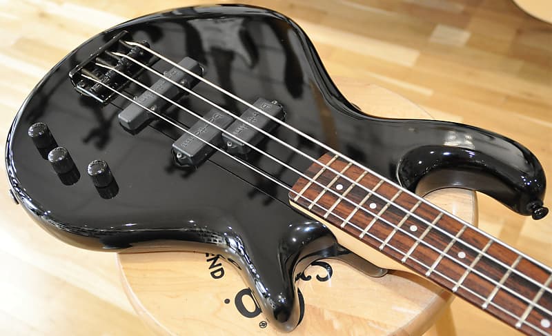 1992 M.V. Pedulla Guitars Series II Black Vintage 4-String | Reverb