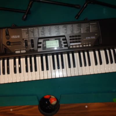 Casio CTK 700 Portable Keyboard With Ac. Adaptor | Reverb
