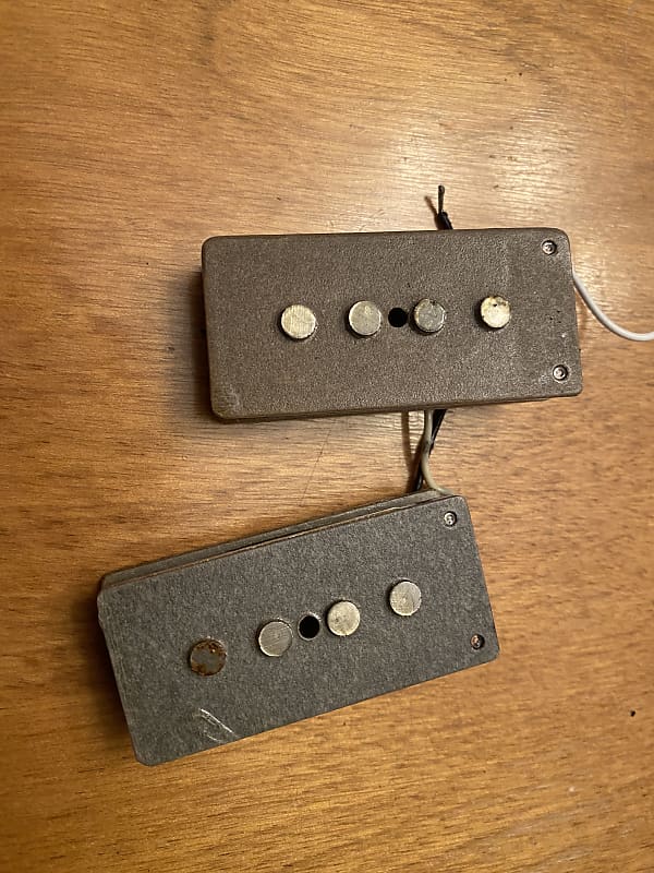 Fender P Bass Pickup Gray Bottom 1975 Precision | Reverb