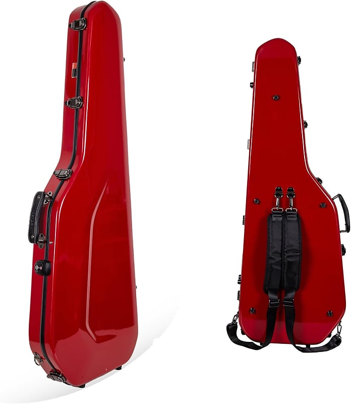 Crossrock Fiberglass Case for Telecaster and Stratocaster | Reverb