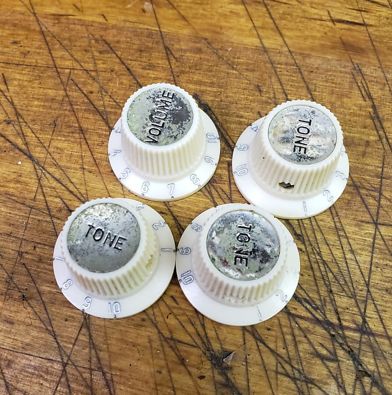 1970 Hofner 173-I Six String Guitar Knob Set 4 Germany | Reverb Canada