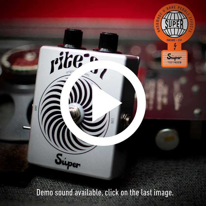 SÚPER rite'67 - NOS Silicon Fuzz based on 1967 Mosrite | Reverb UK