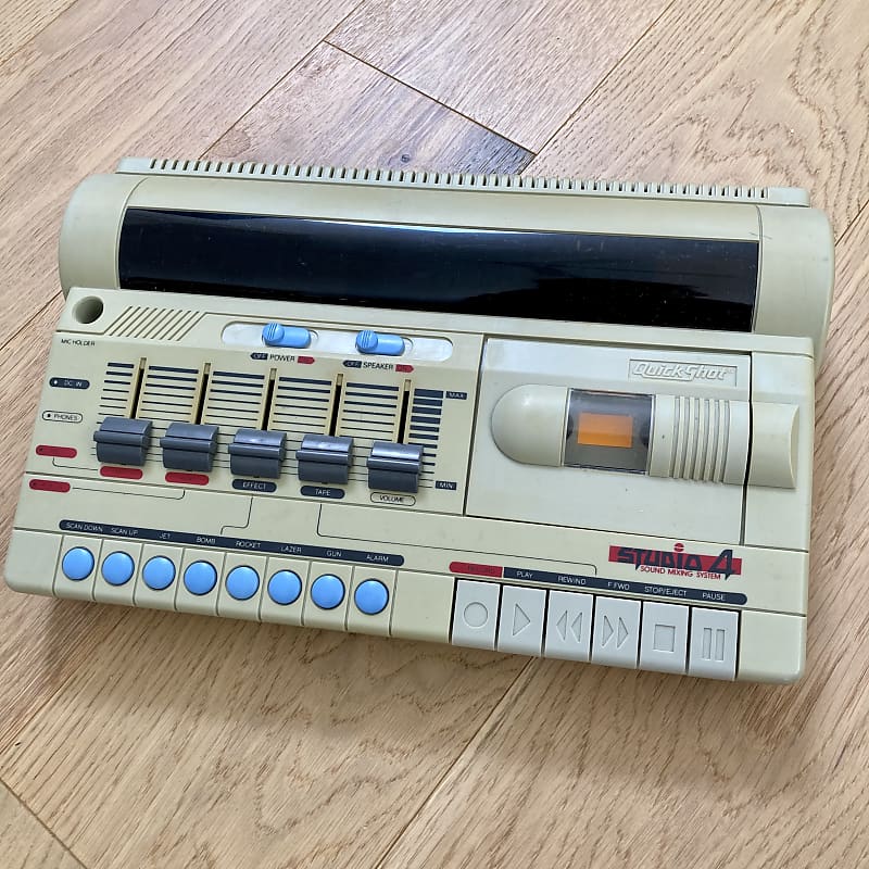 Quick Shot - Studio 4 - Tape Recorder and Sound Effects Toy - | Reverb