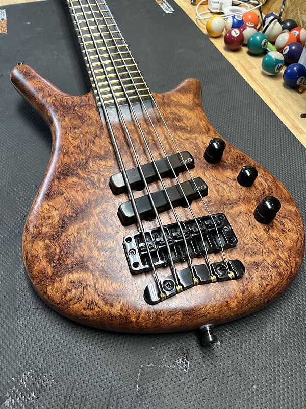 Warwick Thumb 5 NT Masterbuilt 2021 - Master Reserve Bubinga | Reverb