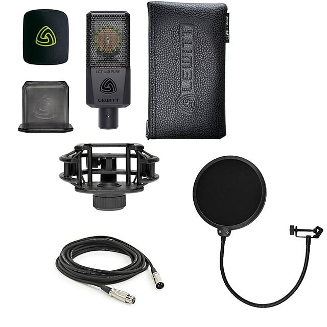 Lewitt LCT 440 PURE Condenser Microphone with Gator | Reverb