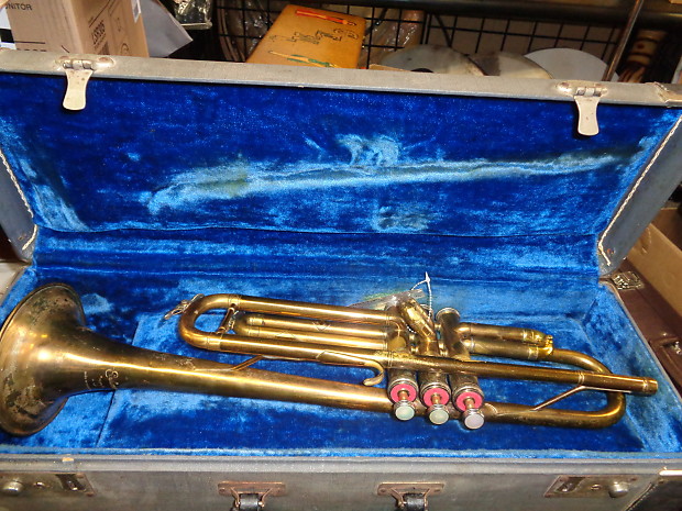 vintage Embassy "78" trumpet Made in England with hardshell | Reverb