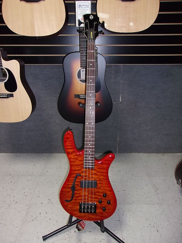 Spector Core 4-Fretted Bass Guitar Amber Burst | Reverb