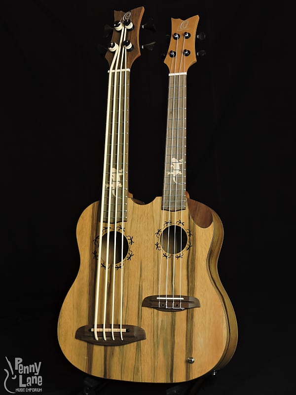 Ortega Hydra-BSTE Double Neck 4-String Tenor/4-String Bass | Reverb