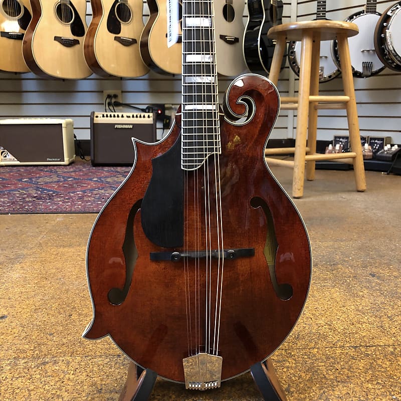 Eastman MD615L Left-handed F-Style Acoustic-Electric Mandolin | Reverb