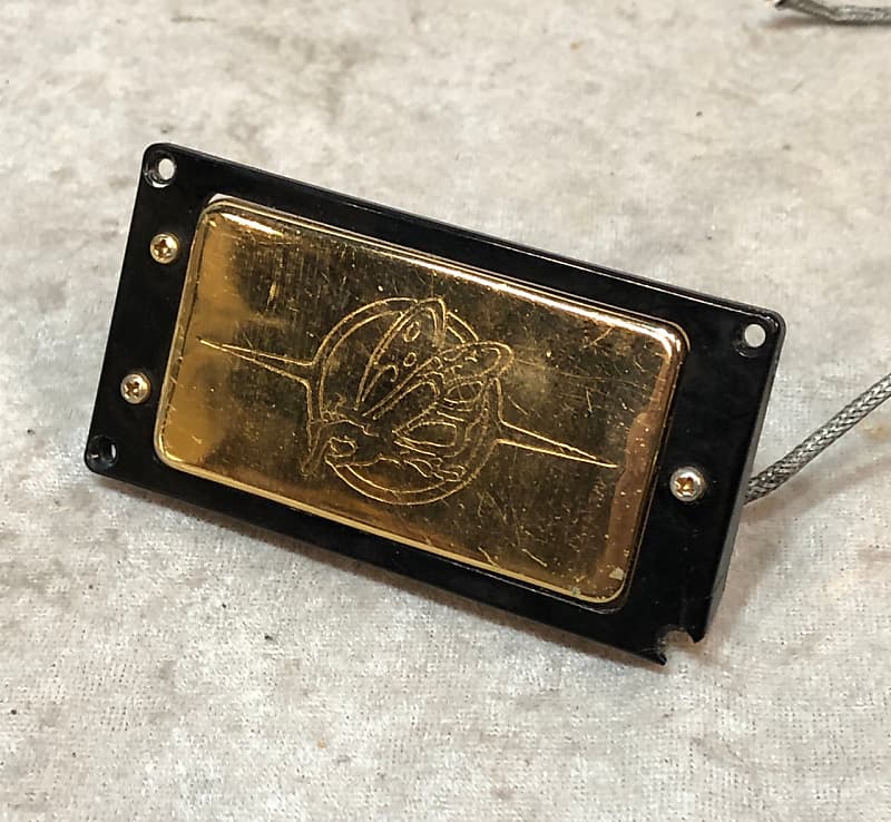 Vintage 1978 Ibanez Super 80 neck humbucker pickup with gold | Reverb