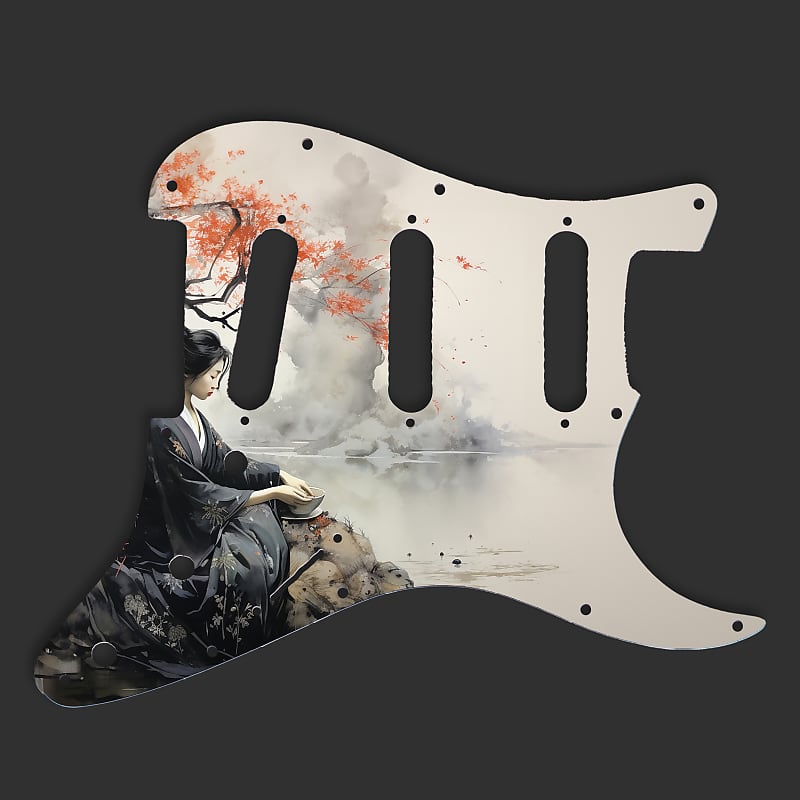 Unique Fender Stratocaster Pickguard SSS 11 holes 3ply (wbw) | Reverb