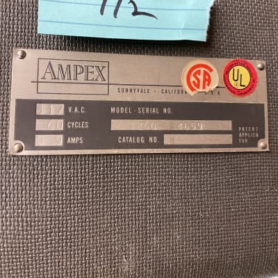 Ampex 1260 in portable case | Reverb