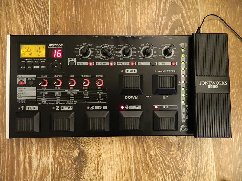 Korg AX3000G Multi-effects Pedal | Reverb