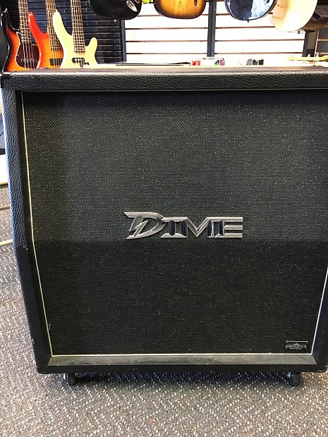 Dean Dime 4x12 speaker cabinet Black | Reverb