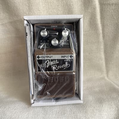 Fender '63 Tube Reverb Unit Tank Lacquered Tweed Near Mint w/ | Reverb