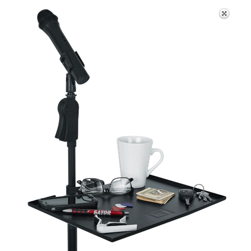 Gator Frameworks GFW-SHELF1115 Microphone Stand Accessory | Reverb