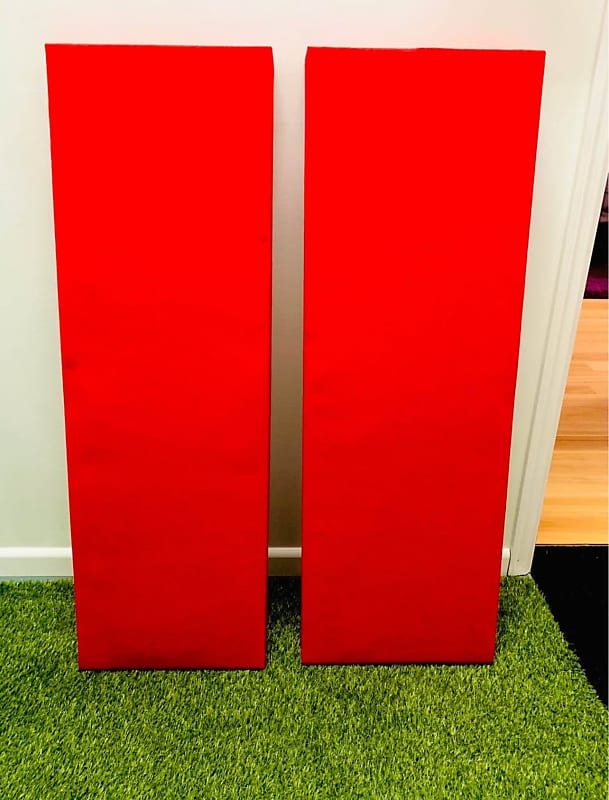 Red Acoustic Panel (2 Pack) | Reverb