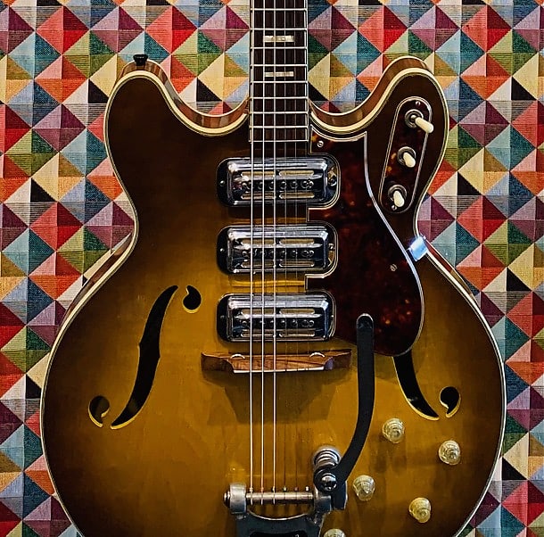 Harmony H-76 Sunburst 1964 | Reverb
