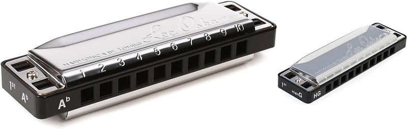 Lee Oskar Major Diatonic Harmonica - Key of A Flat Bundle | Reverb