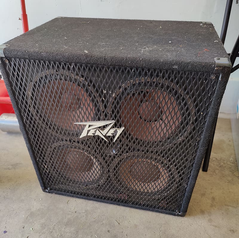 Peavey 410 TX 4x10" Bass Speaker Cabinet with Horn Tweeter | Reverb