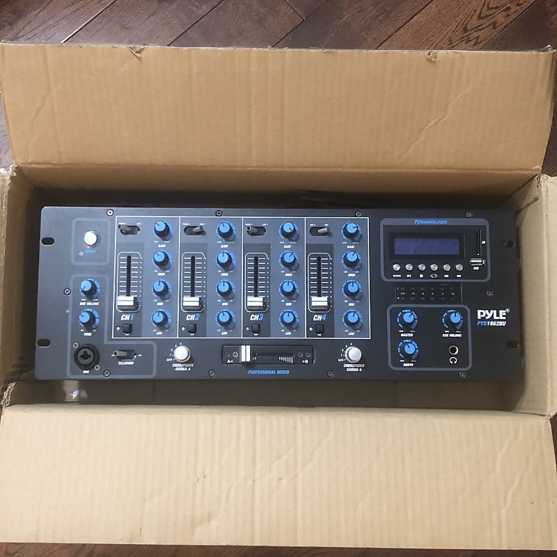 Pyle 4 Channel DJ Mixer with Bluetooth | Reverb