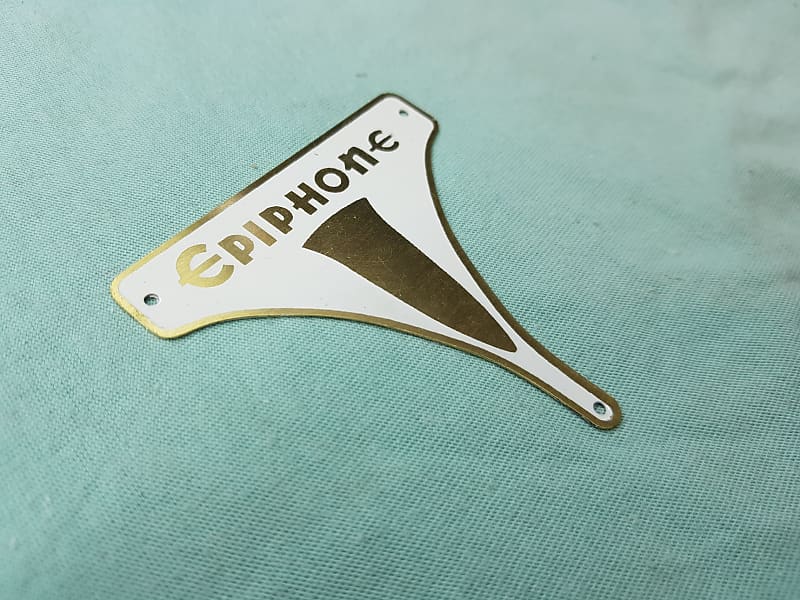 Epiphone Bikini Logo Bronze Badge For Amp Or Guitar | Reverb UK