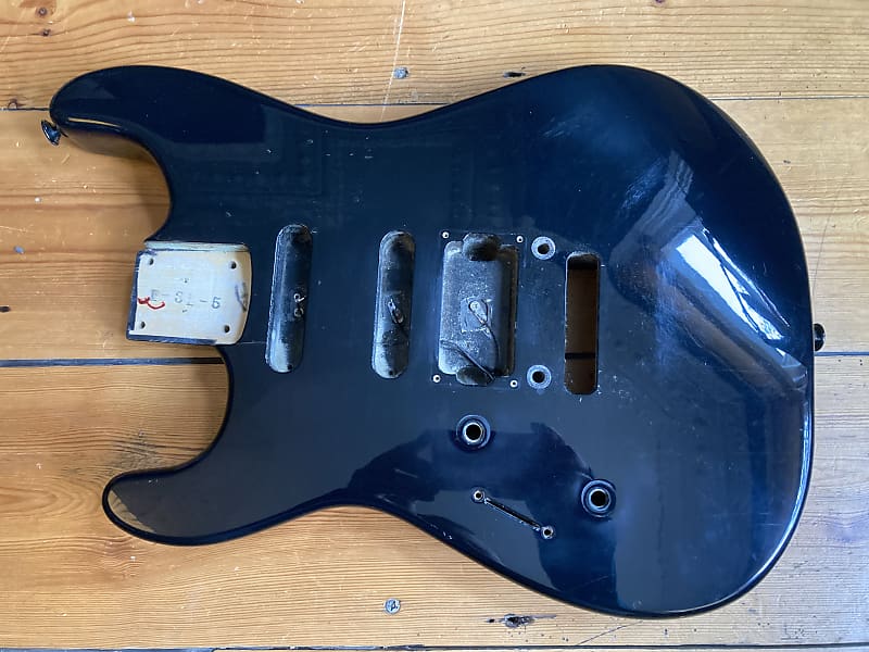 1980s Jackson Charvel Model 3 Electric Guitar Body Japan Left | Reverb