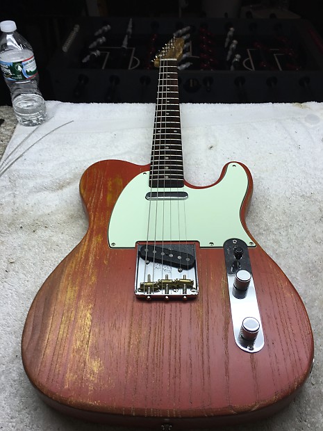 Custom Telecaster new Fiesta Red Relic | Reverb
