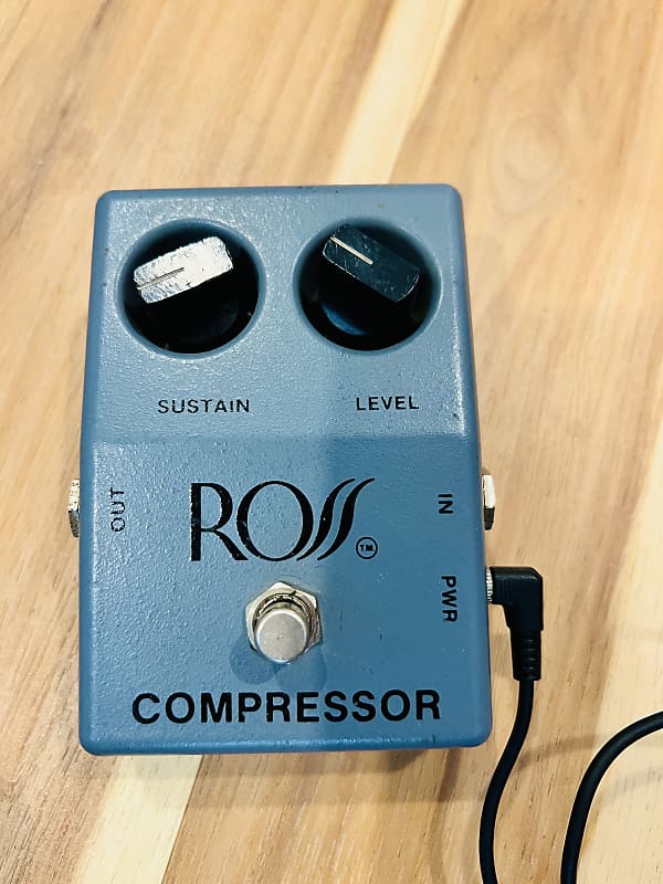 Ross Compressor Pedal 70’s | Reverb