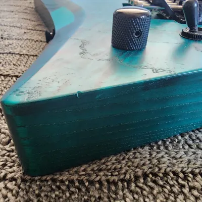 Kiesel Hyperdrive 2021 Transparent Teal Rawtone | Reverb