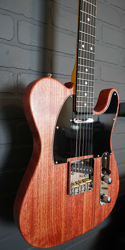 Custom Build Tele (telecaster) 2022 Barn Red Stain | Reverb