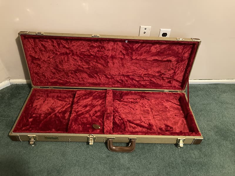 Road Runner Tweed Electric Guitar Hard Shell Case Strat/Tele | Reverb